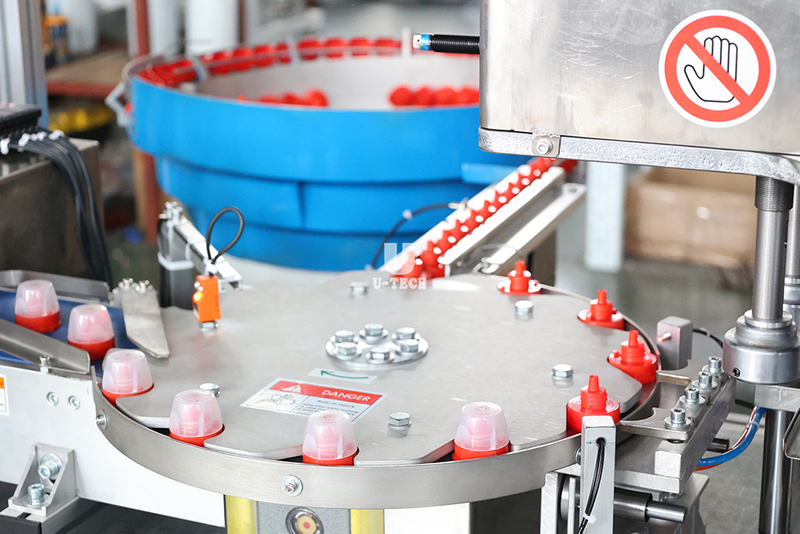 Automatic High Speed Engine Oil Jerrycan Toilet Detergent Plastic Cap ...