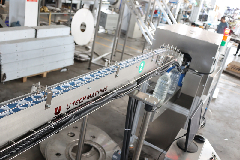 Fully Automatic 5L 10L Cooking Oil Mineral Water Plastic Bottle Handle Ring Lifting Applicator ...