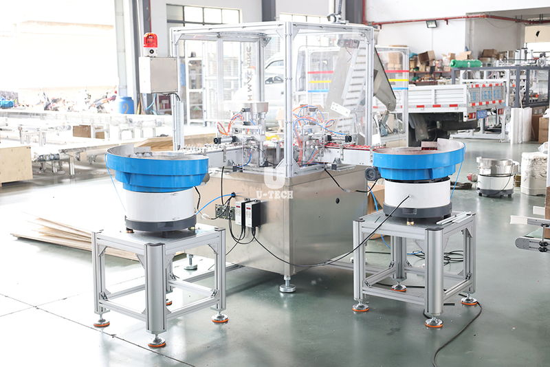 Automatic plastic cap bottle covler assembling assembly machine - Buy ...
